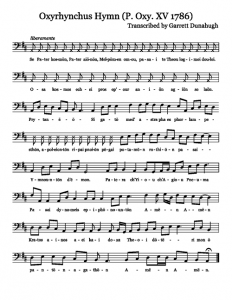 Ancient Greek Hymns (with English translations) – Mr. Greek Geek